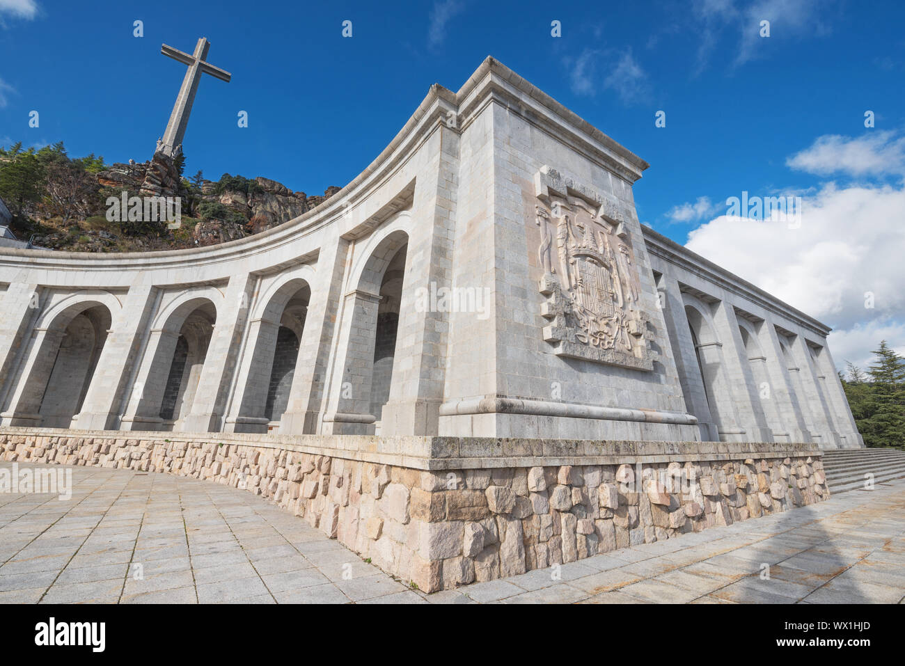 Monument to the fallen of the spanish civil war hi-res stock ...
