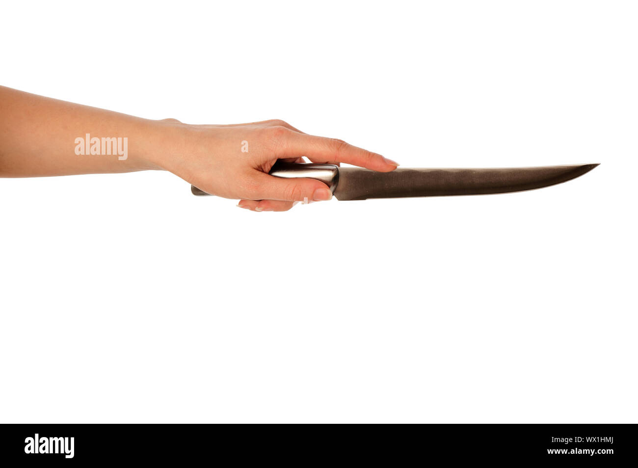 Hand holding dagger Cut Out Stock Images & Pictures - Alamy