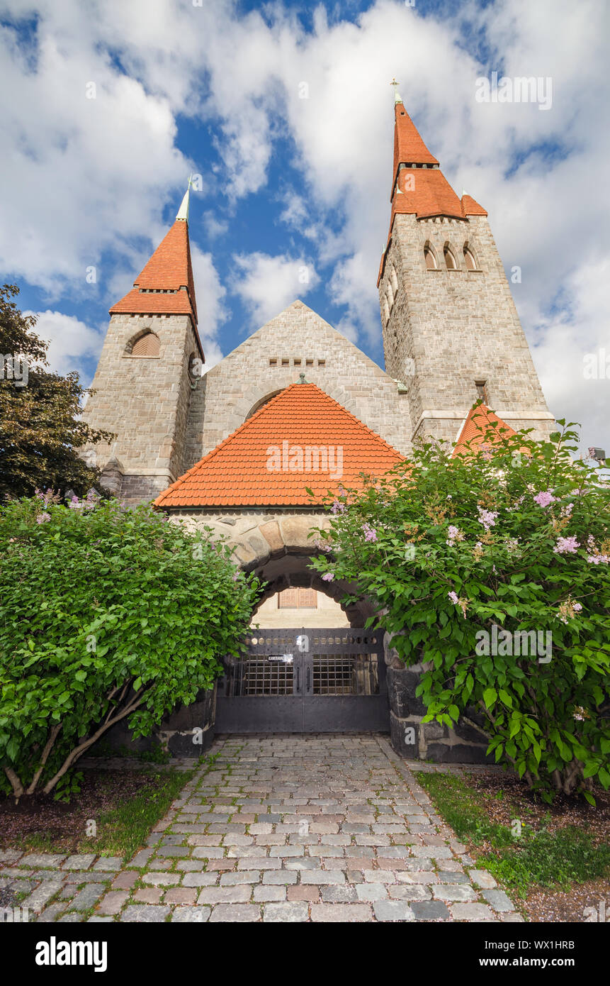 Famous landmark Tampere Cathedral, Finland Stock Photo - Alamy