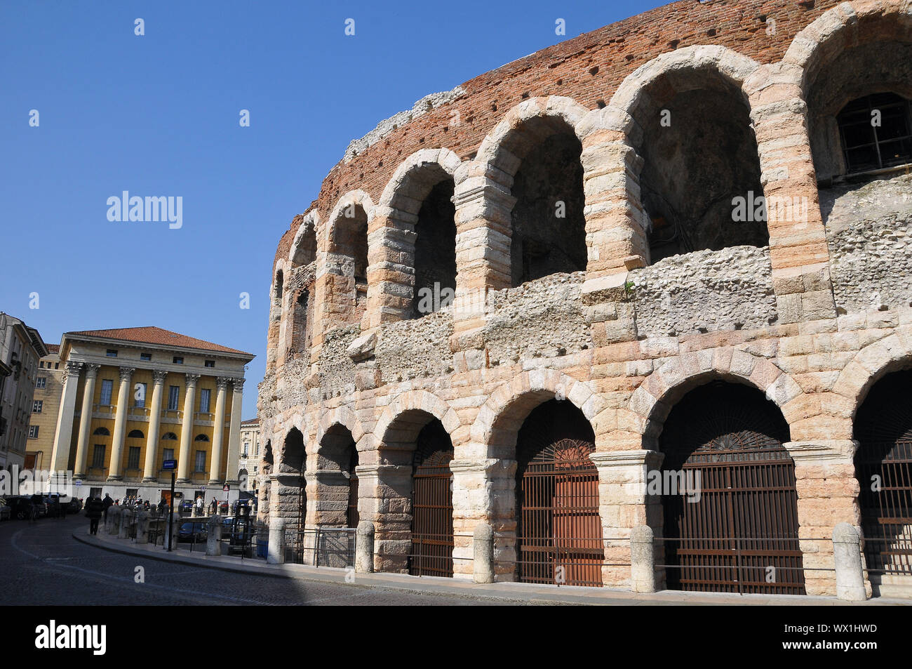 Verona Arena, Arena di Verona, Roman amphitheatre, Veneto region, Italy ...
