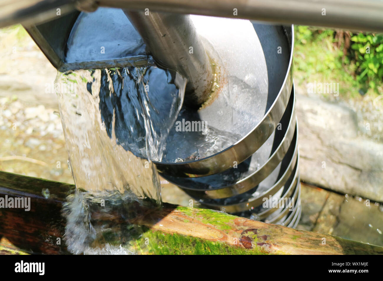 Vertical Archimedes Screw