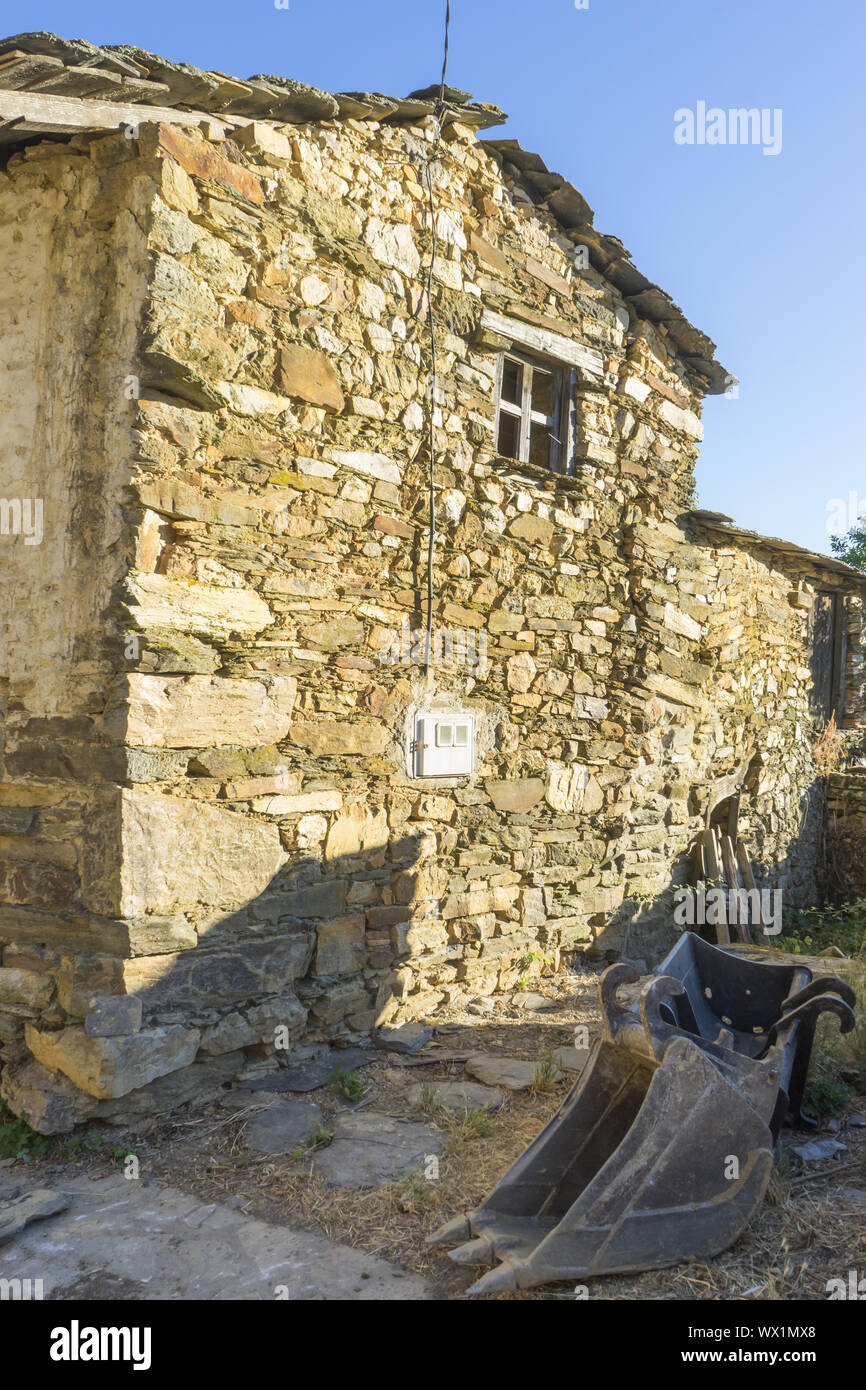 reconstruction of old stone houses for repopulation of ancient villages ...