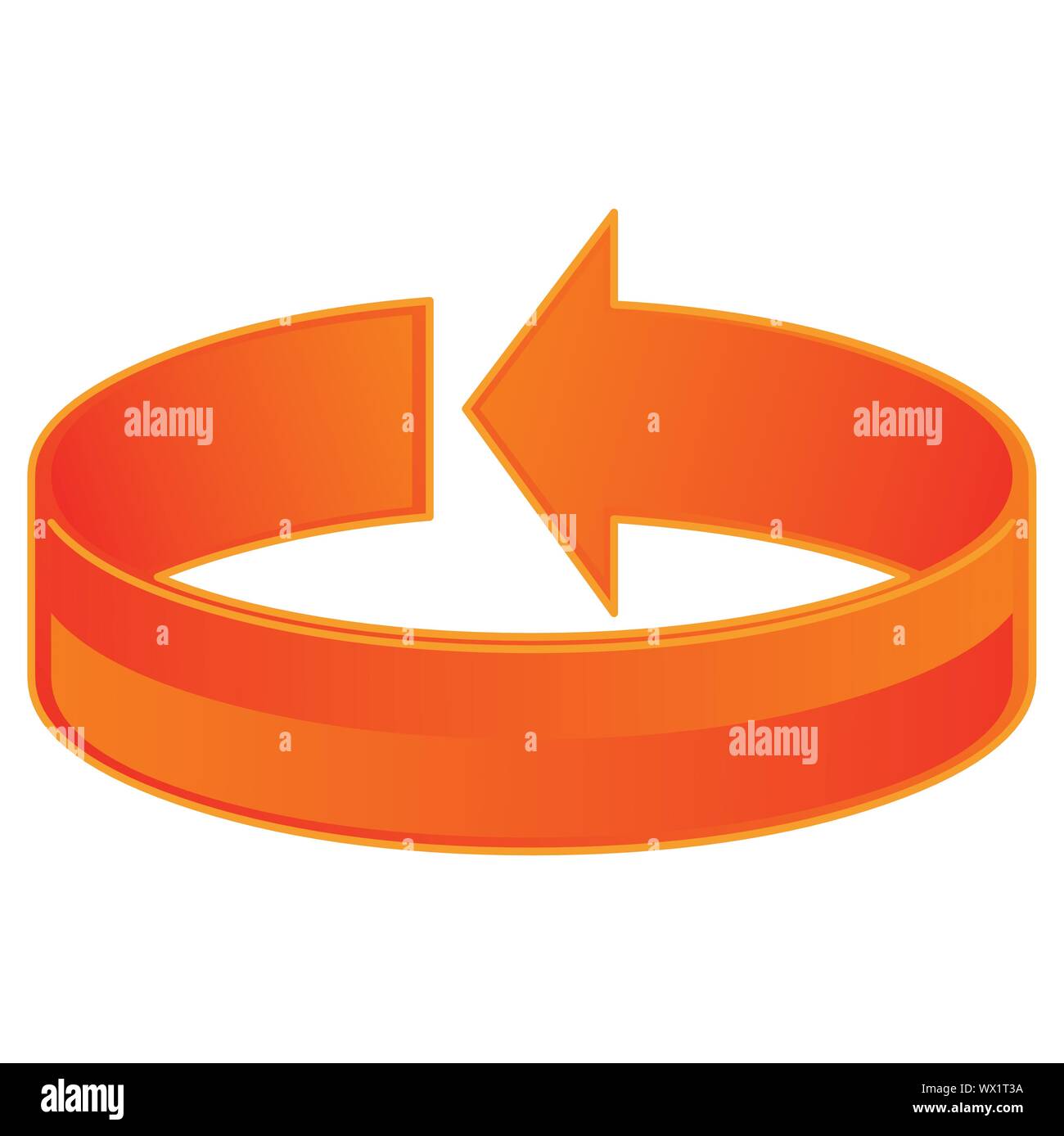 3d shiny arrow Stock Vector Image & Art - Alamy