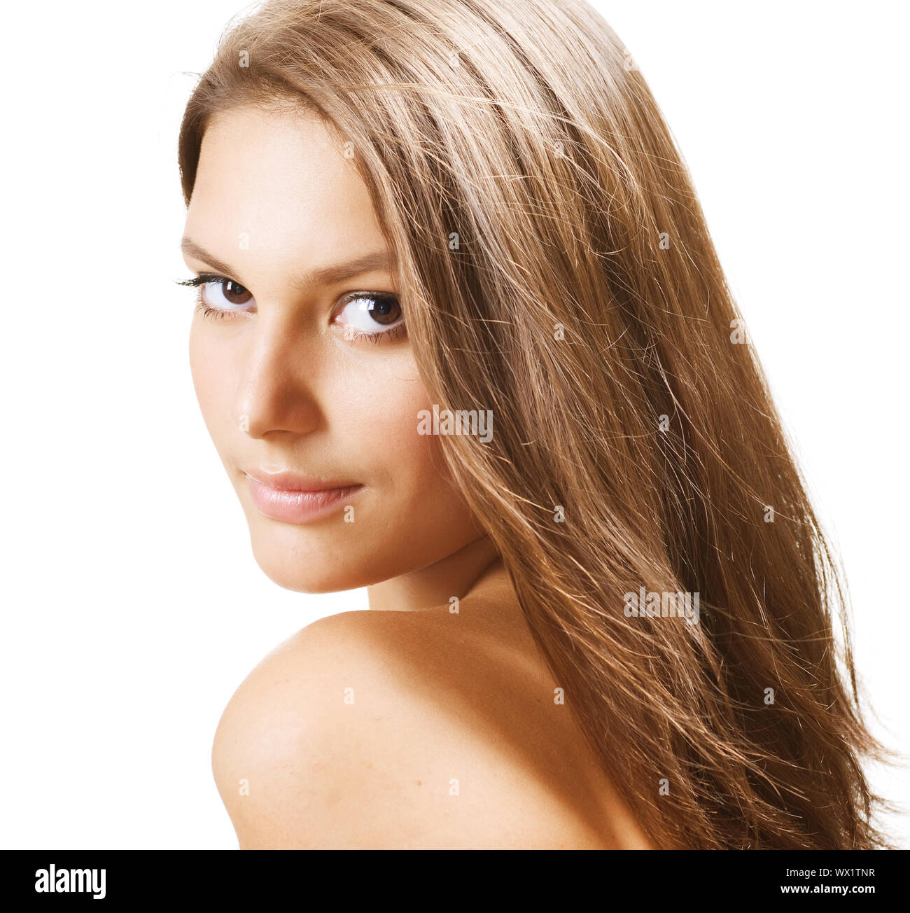 Beauty Girl. Perfect Skin Stock Photo - Alamy