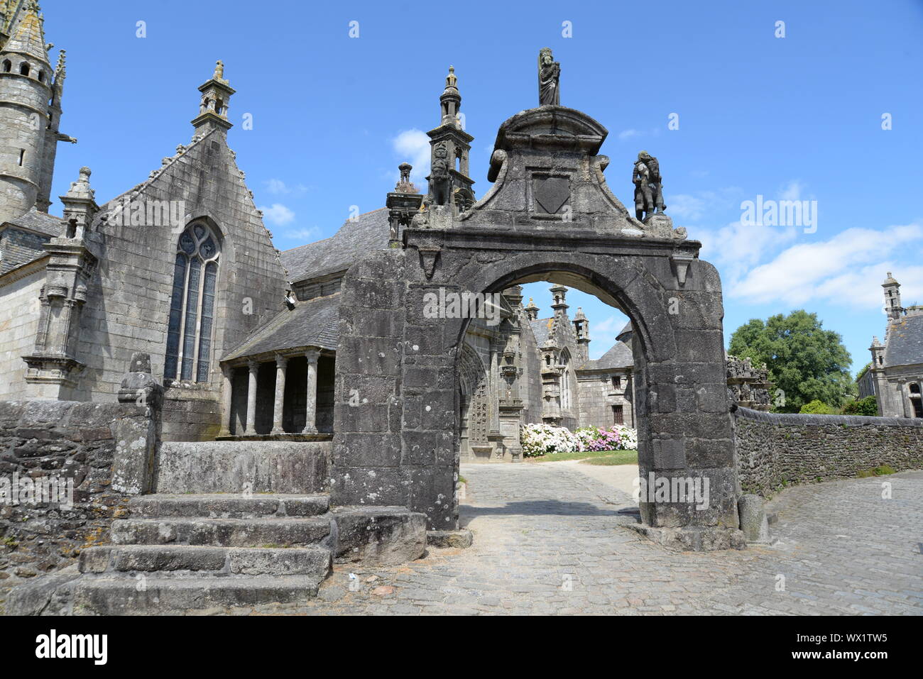Parish of Guimiliau in Brittany Stock Photo - Alamy