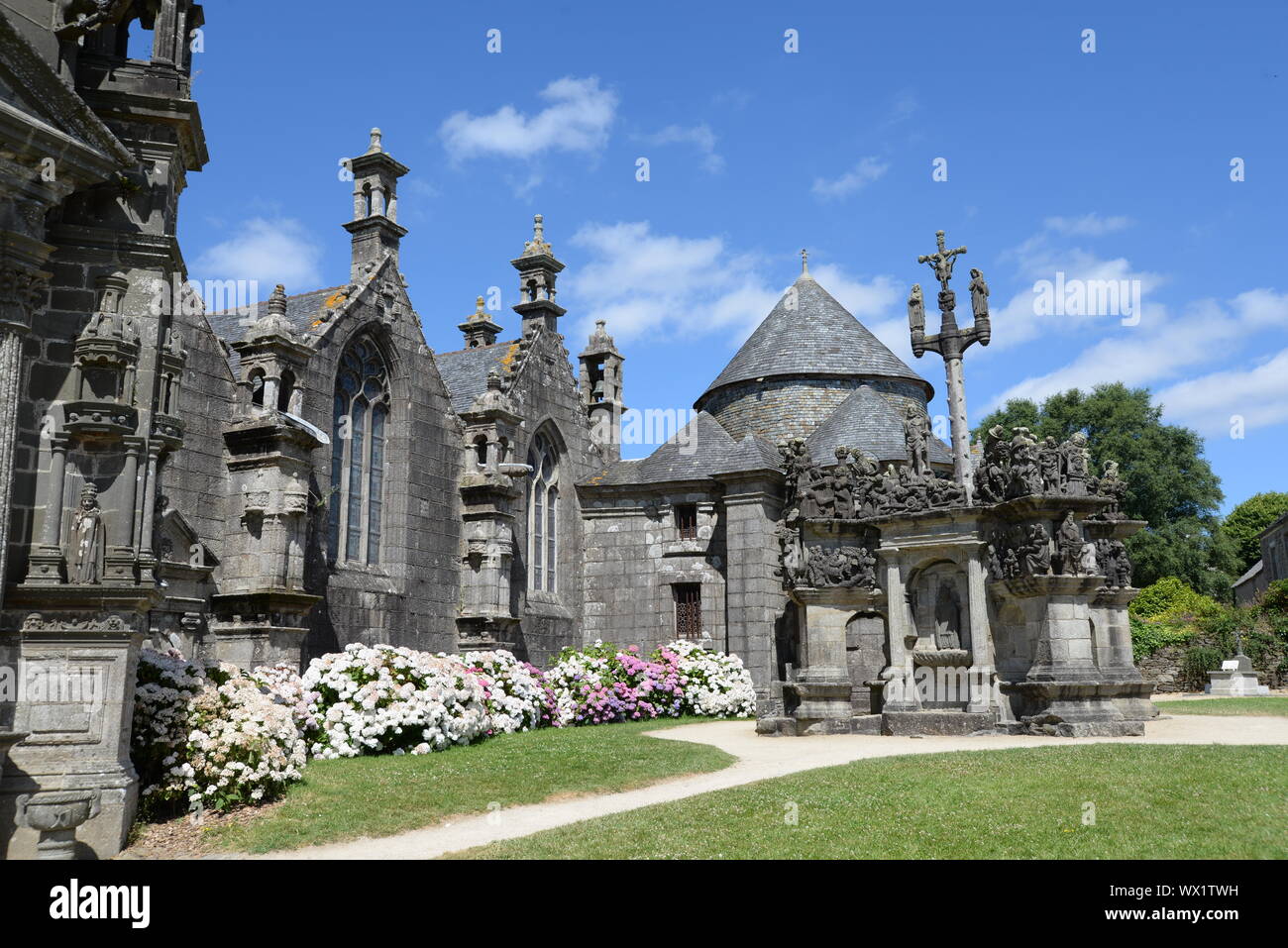 Parish of Guimiliau in Brittany Stock Photo - Alamy