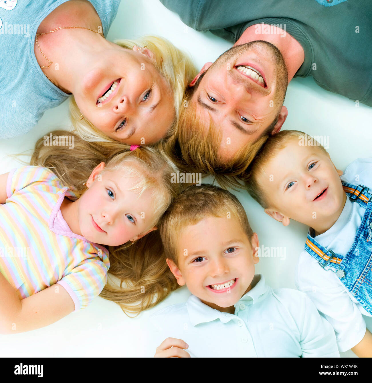Healthy Family. Happiness Stock Photo - Alamy