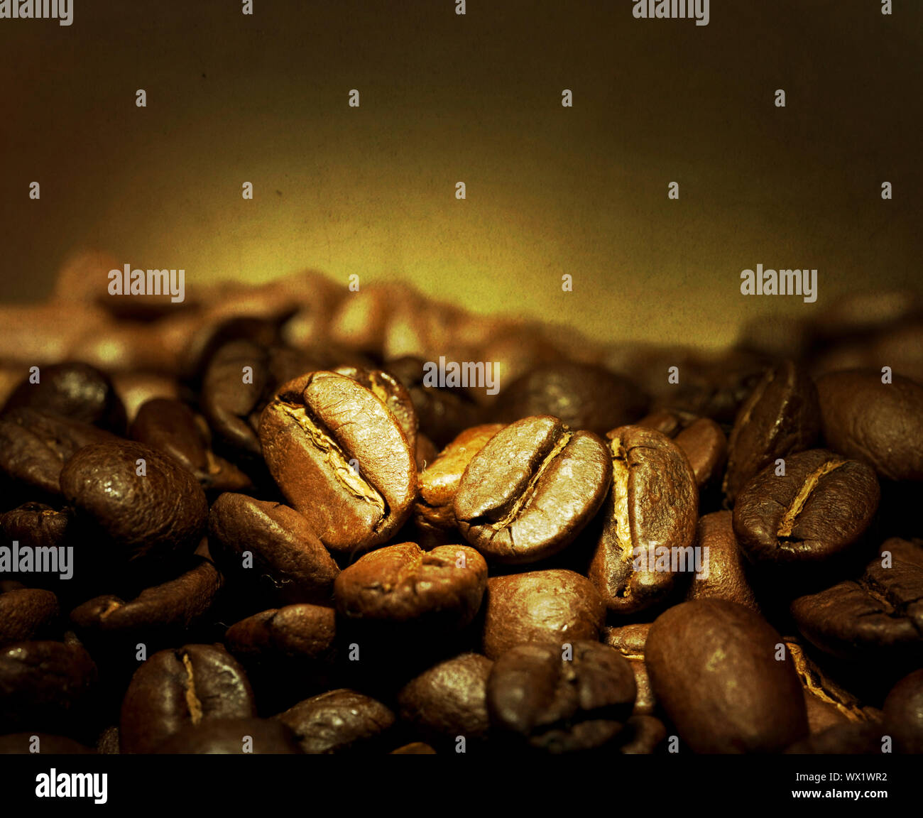 Coffee. Vintage Styled Stock Photo - Alamy