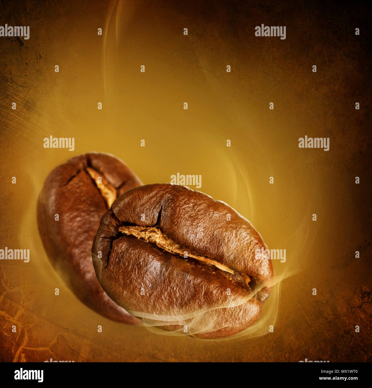 Coffee Beans Design Stock Photo - Alamy