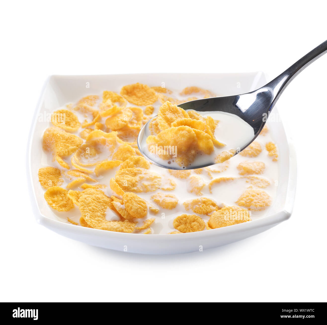 Healthy Eating. Cornflakes Stock Photo - Alamy
