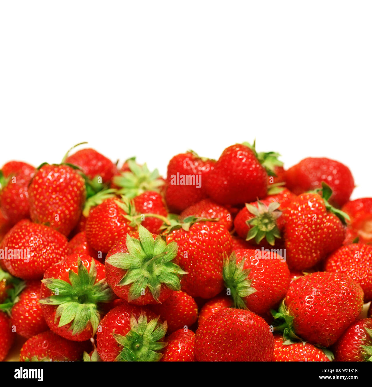 Strawberries border hi-res stock photography and images - Alamy