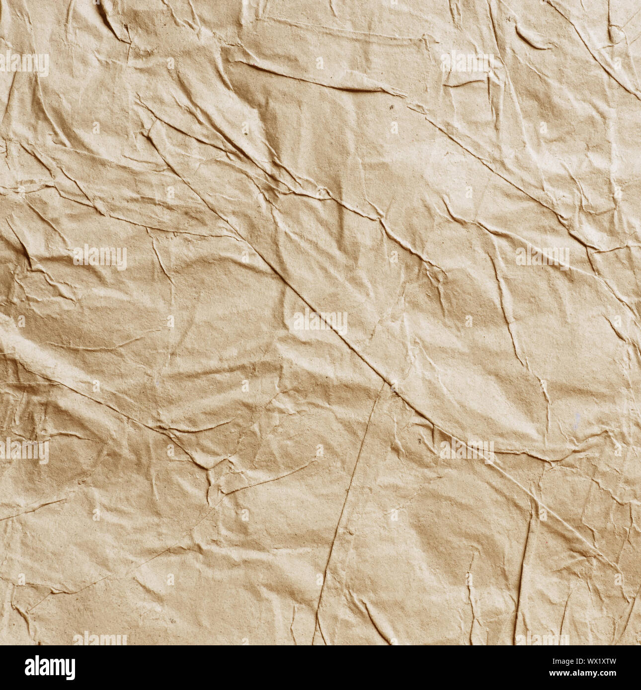 Wrinkled Paper Background Stock Photo - Alamy