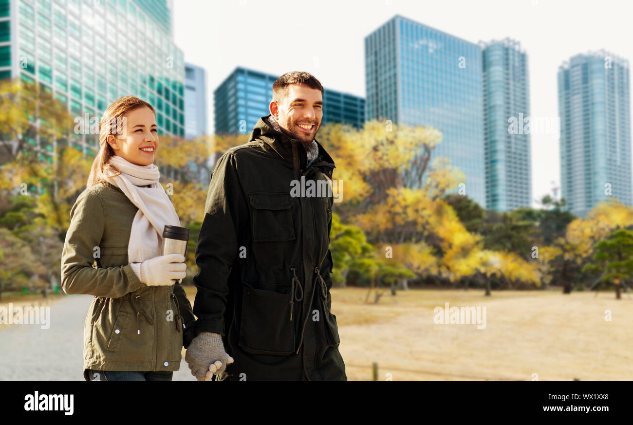 Beautiful woman walking along city hi-res stock photography and images ...
