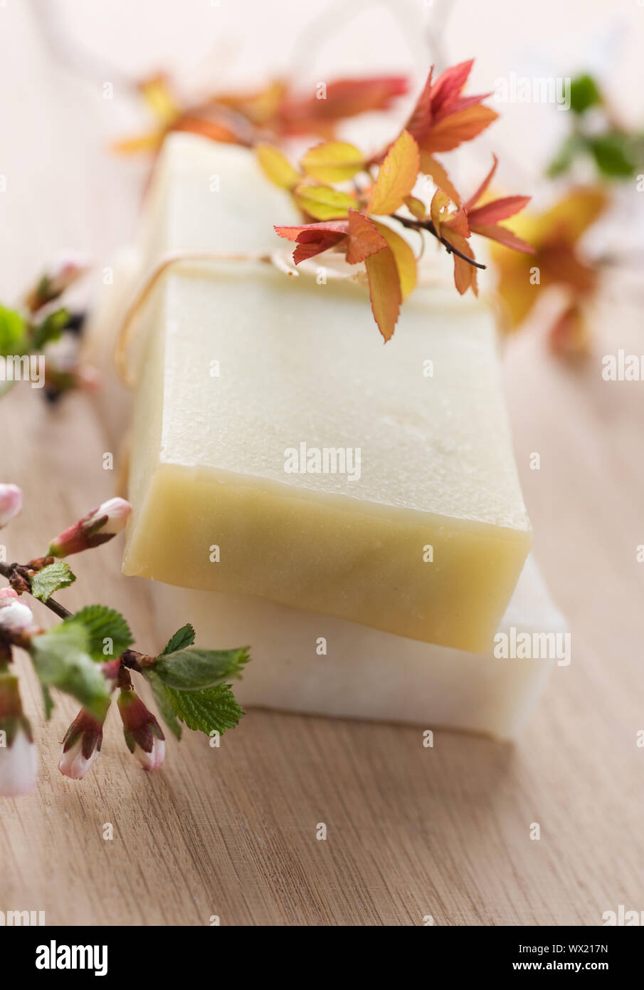 Natural Handmade Soap Stock Photo - Alamy