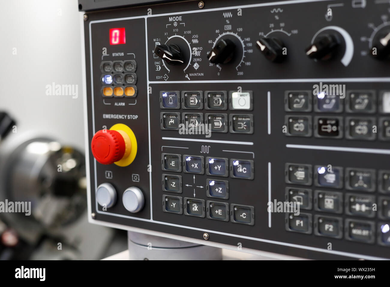 Cnc turning machine hi-res stock photography and images - Alamy