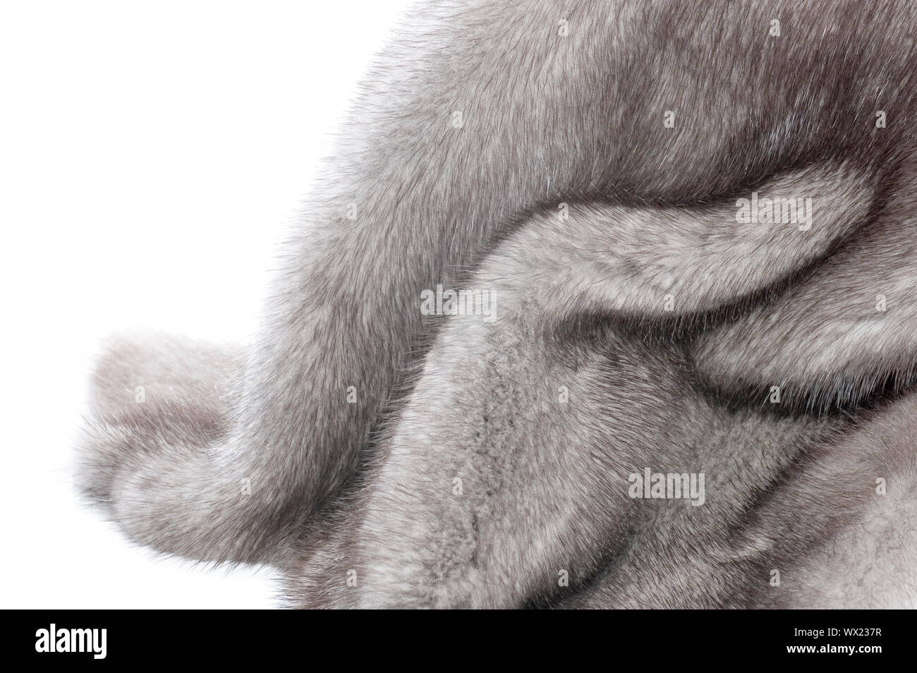 White mink stole hi-res stock photography and images - Alamy