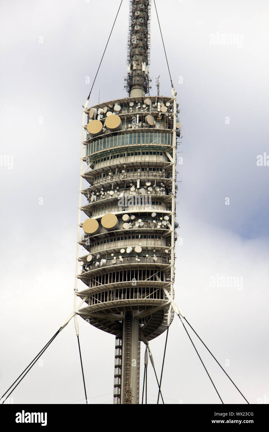Telecommunication tower in European Union Stock Photo - Alamy
