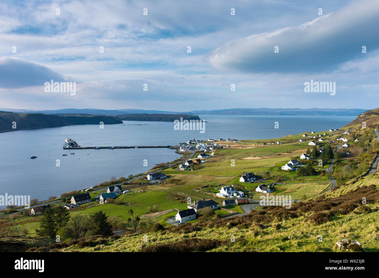 Uig pier hi-res stock photography and images - Alamy