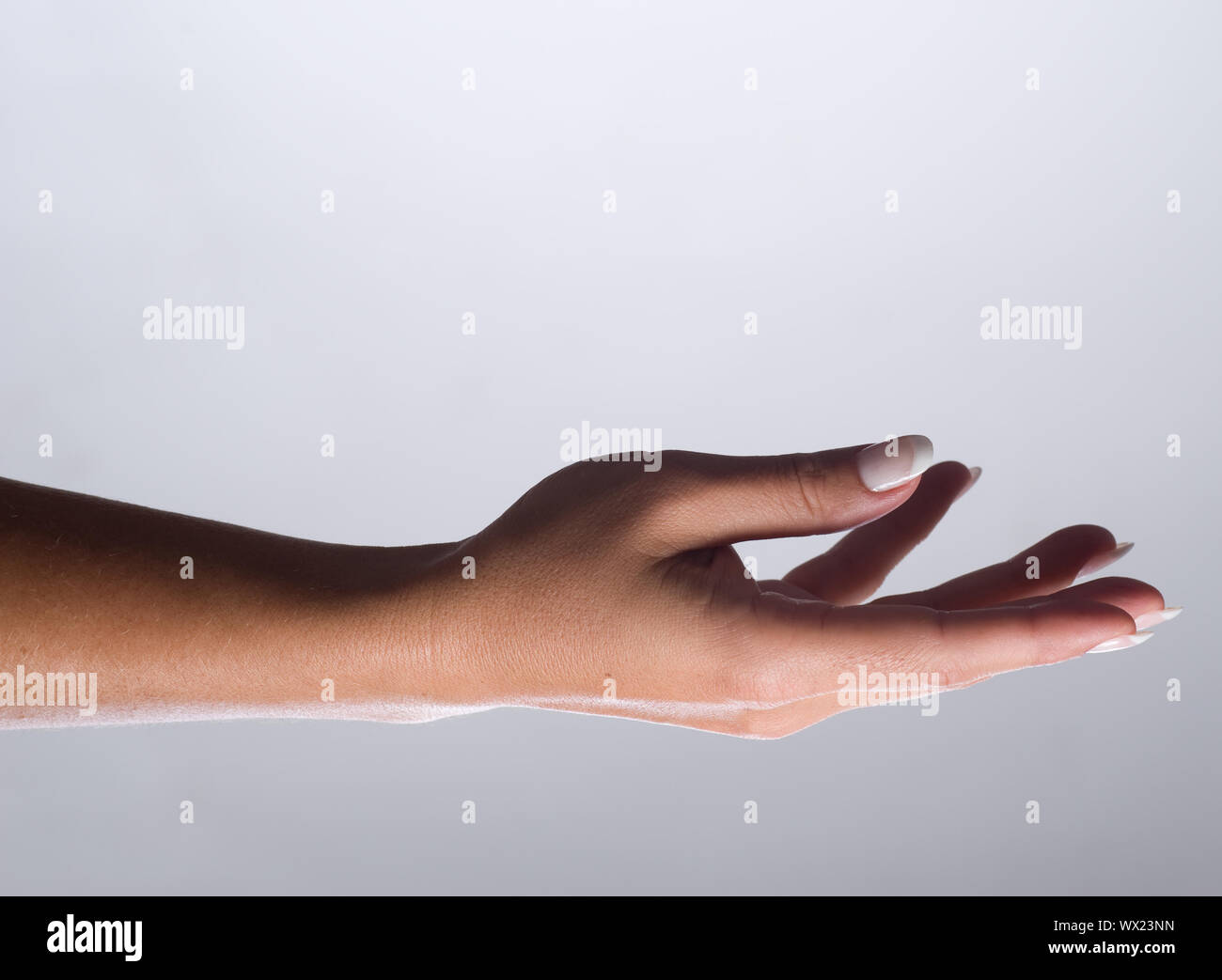 Beautiful Female Hand Stock Photo - Alamy
