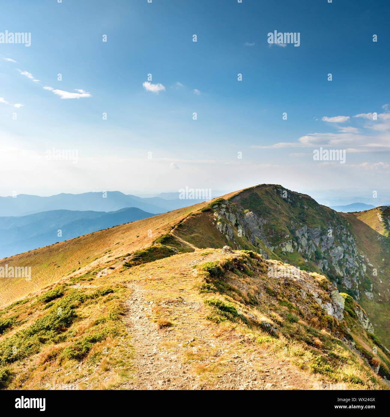 Beautiful mountains range landscape hi-res stock photography and images ...