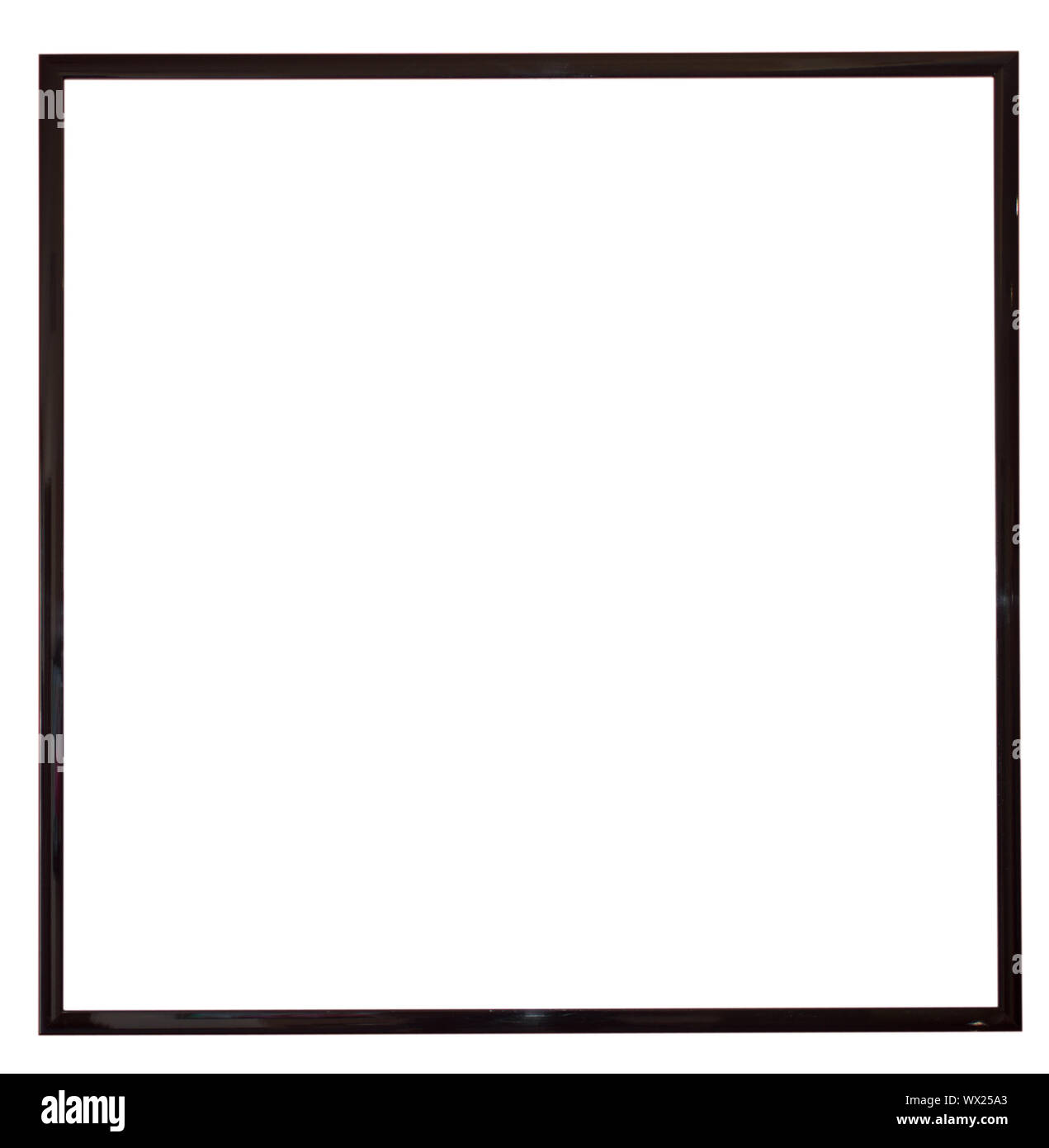 Gilded black and white frame Cut Out Stock Images & Pictures - Alamy