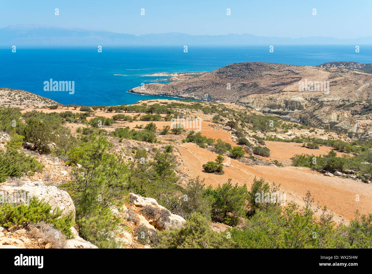 The island Gavdos Stock Photo - Alamy