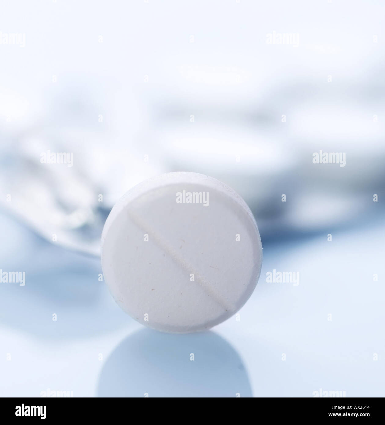 Tablet closeup. Medical Treatment Stock Photo - Alamy