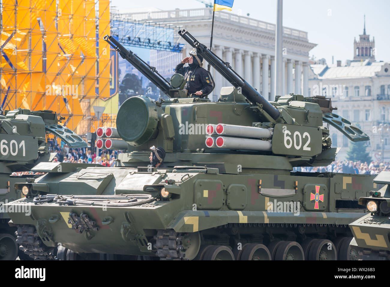 Military parade in Kiev, Ukraine Stock Photo - Alamy