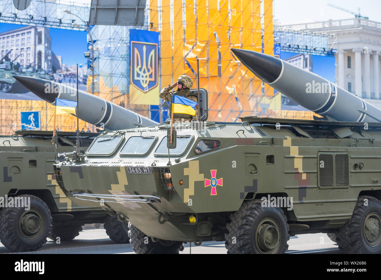 Military parade in Kiev, Ukraine Stock Photo - Alamy