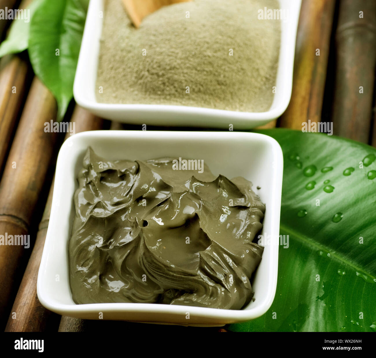 Spa Mud Mask Stock Photo - Alamy