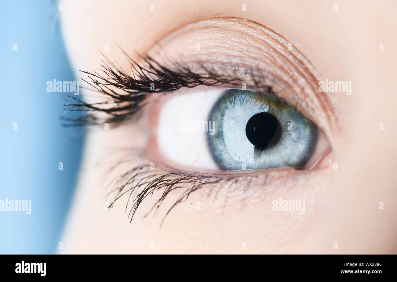Beautiful Woman Eye Stock Photo - Alamy