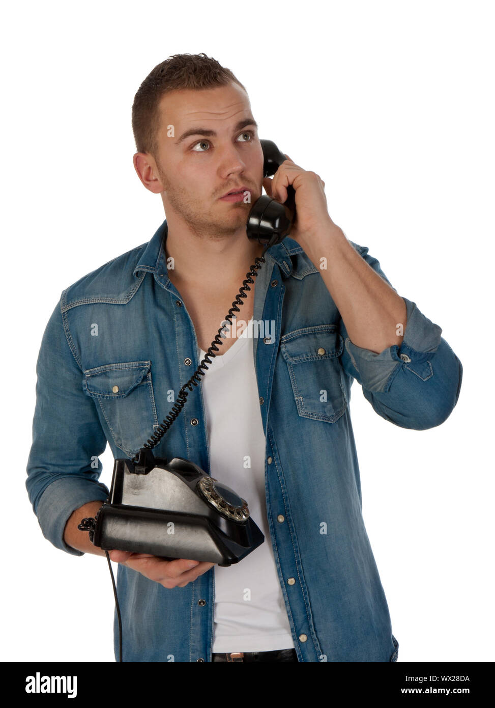 Old person talking to a young person hi-res stock photography and ...
