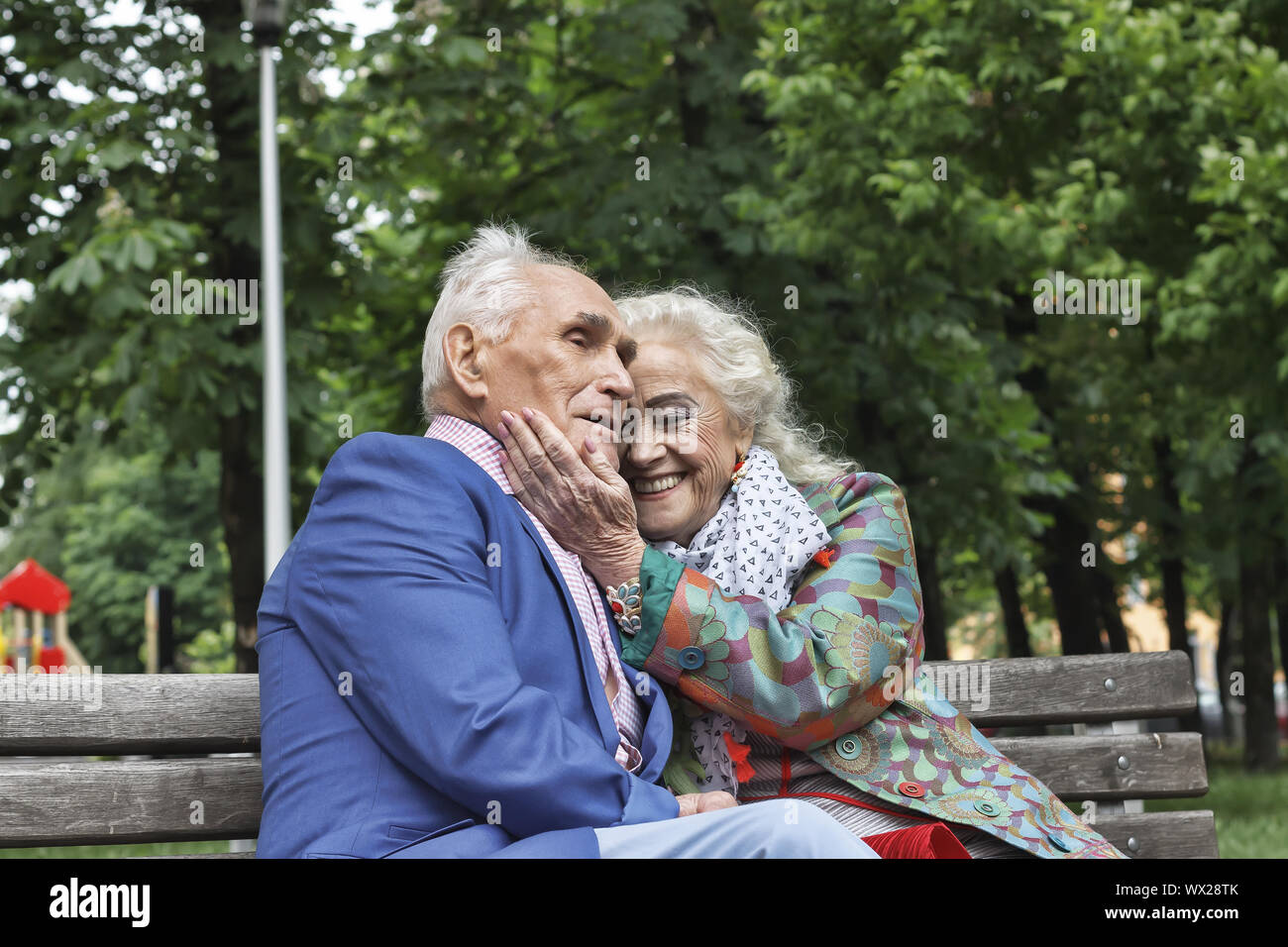 Loving married couple, married couple, Joyful smiles Stock Photo - Alamy