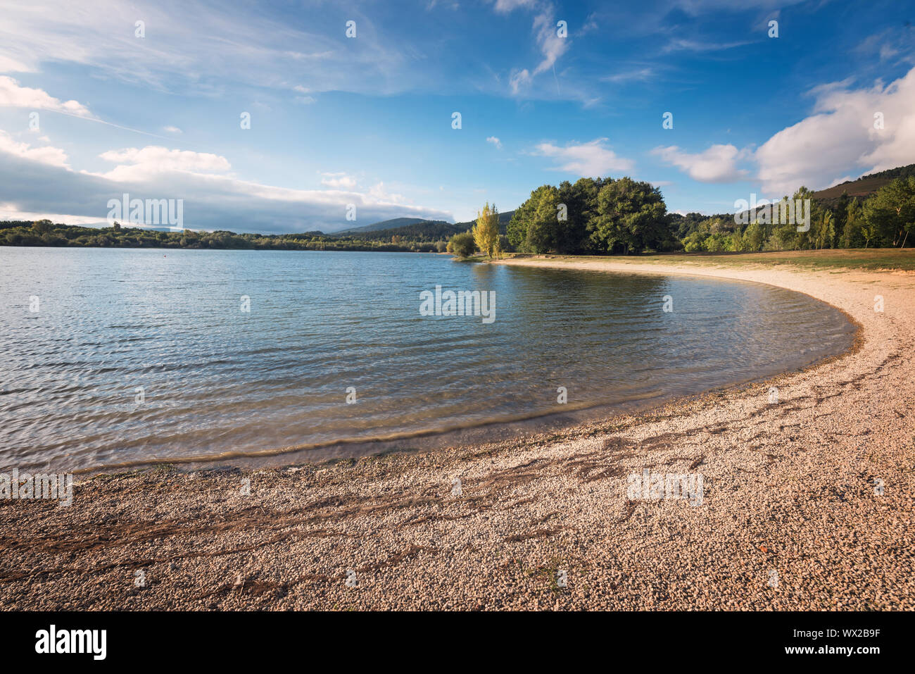 Ullibarri Gamboa lake in Alava, Basque country, Spain Stock Photo - Alamy
