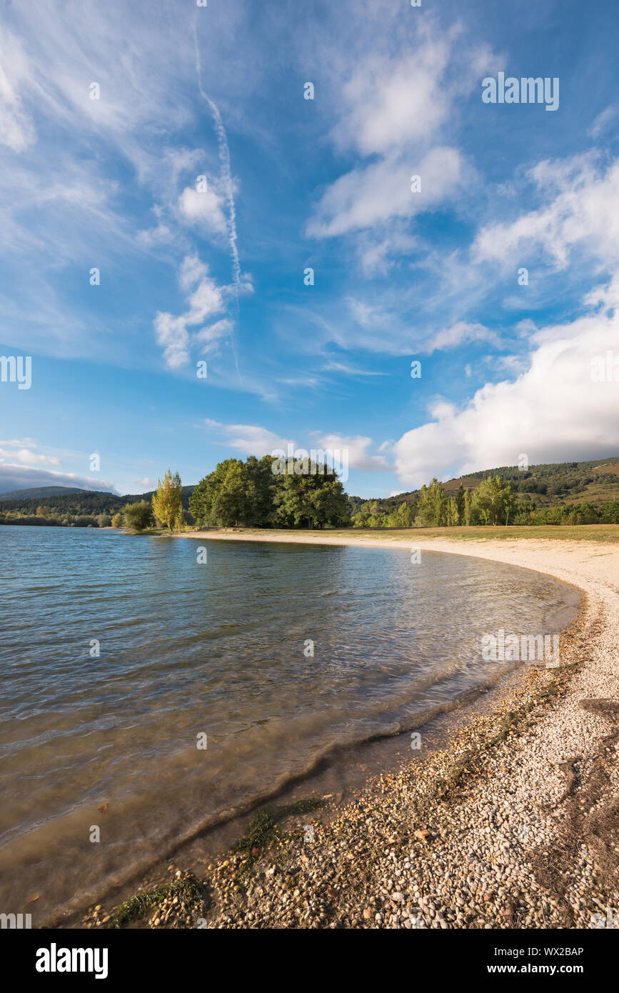Ullibarri Gamboa lake in Alava, Basque country, Spain Stock Photo - Alamy