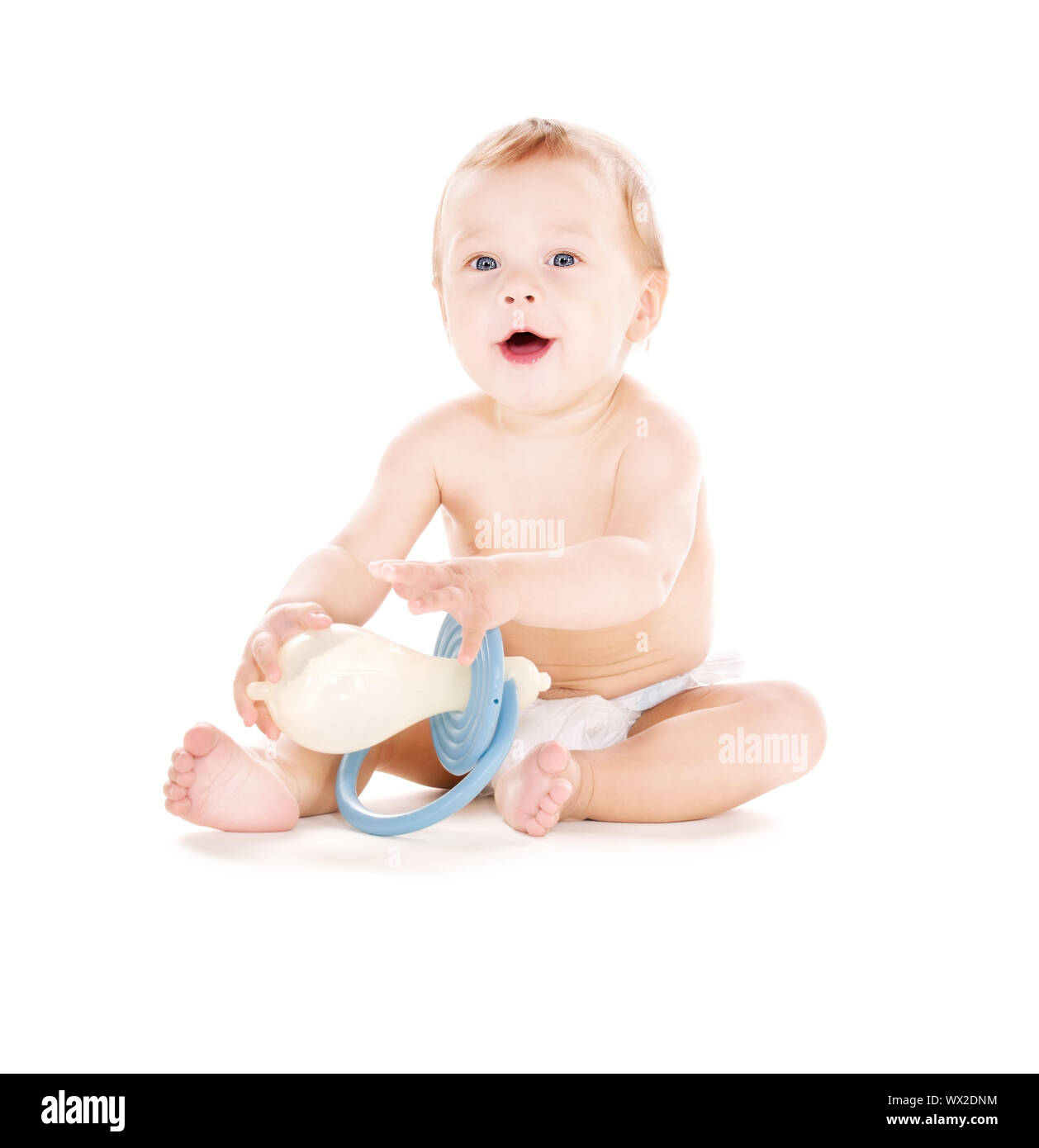 Toddler Pacifier Diaper High Resolution Stock Photography and Images ...