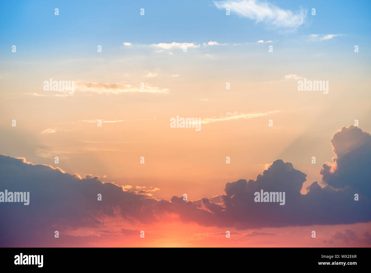 Peaceful summer sunset hi-res stock photography and images - Alamy