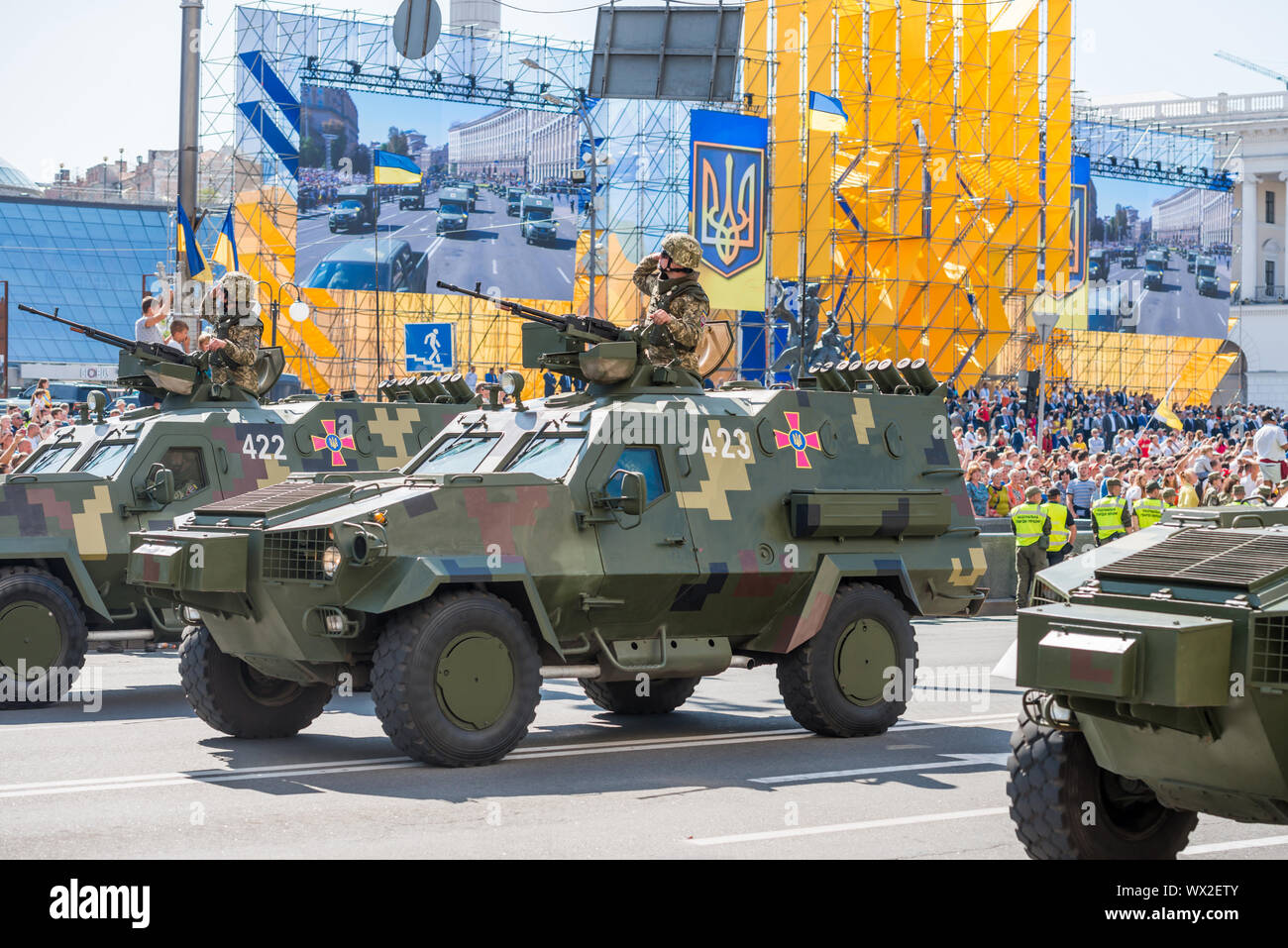 Military parade in Kiev, Ukraine Stock Photo - Alamy