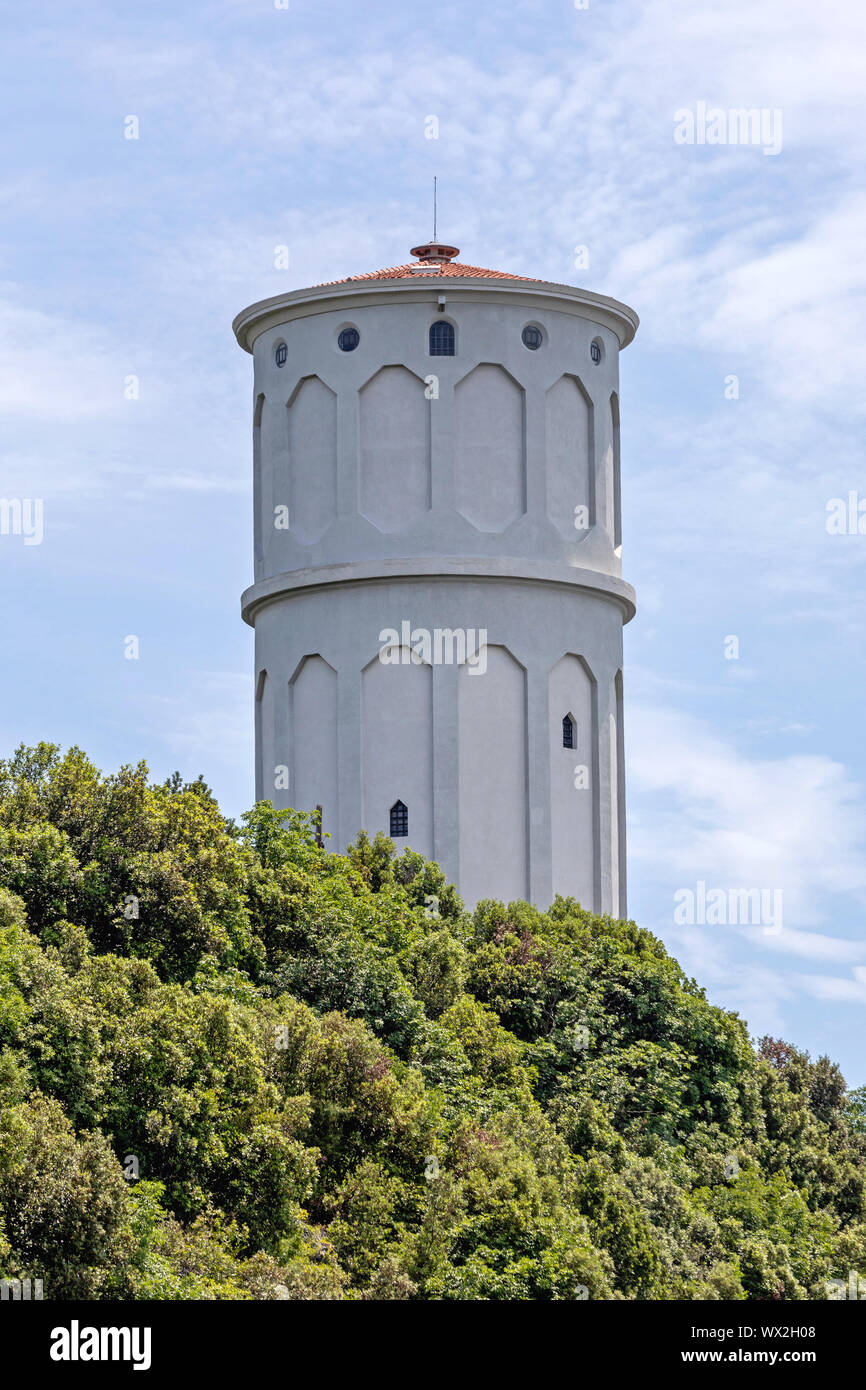 Water Tower Building Structure Near Trieste Italy Stock Photo - Alamy