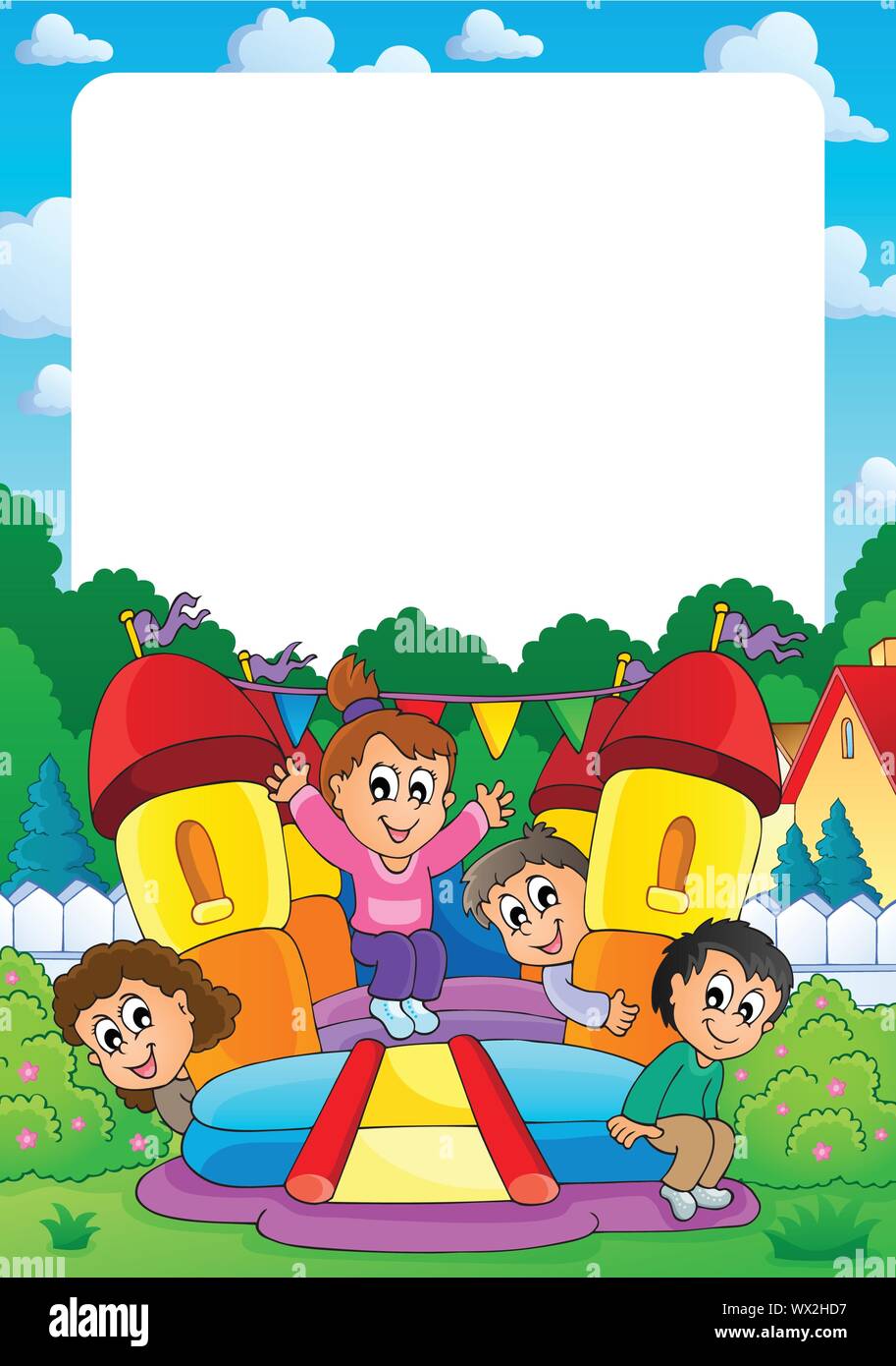 Party theme frame 5 Stock Vector Image & Art - Alamy