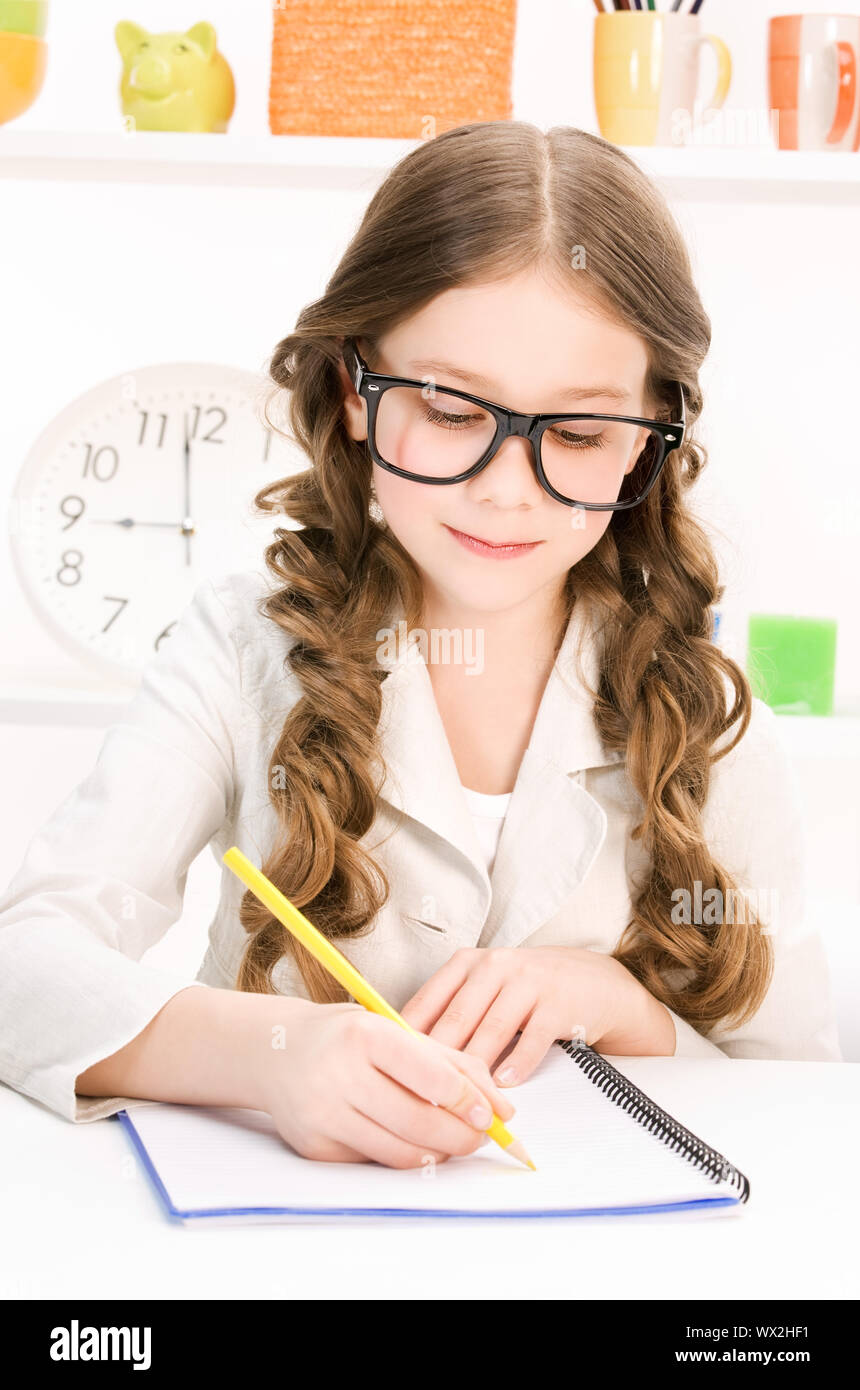 bright picture of learning elementary school student Stock Photo - Alamy