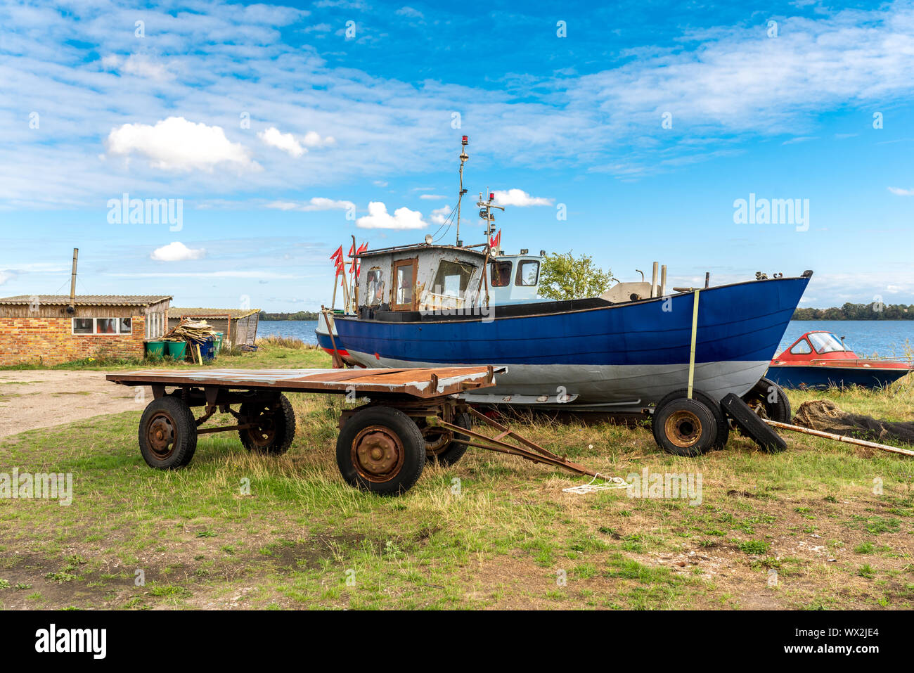 Fishermann boat hi-res stock photography and images - Alamy