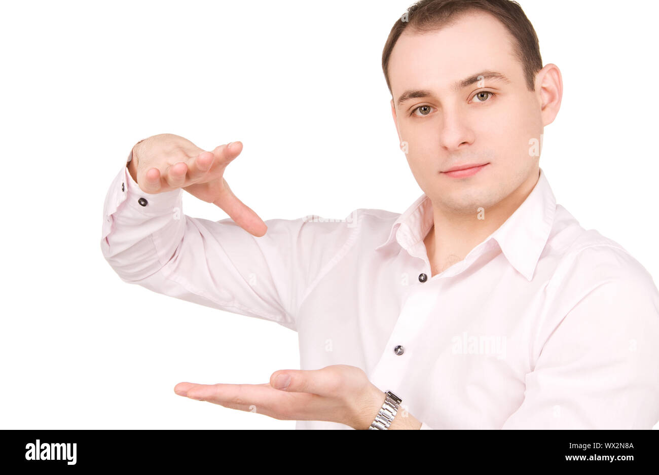 something on the palms Stock Photo - Alamy