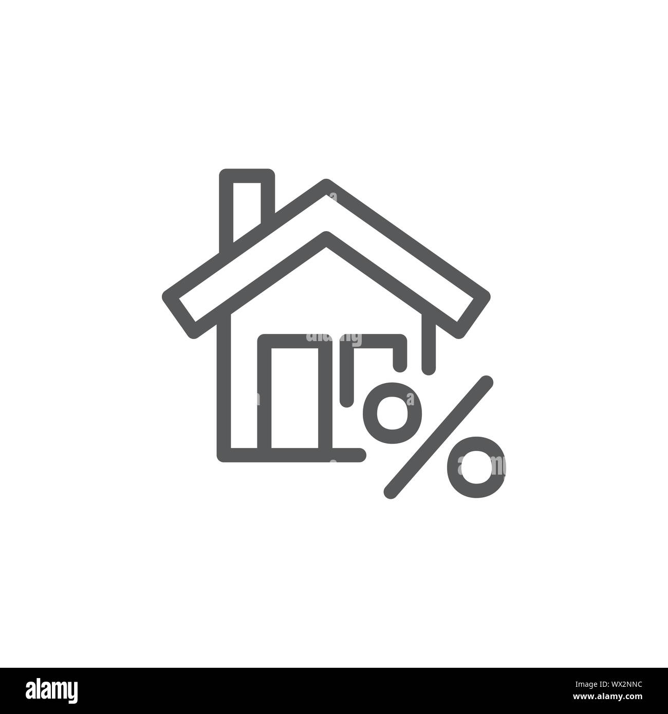 Mortgage home loan line Cut Out Stock Images & Pictures - Alamy