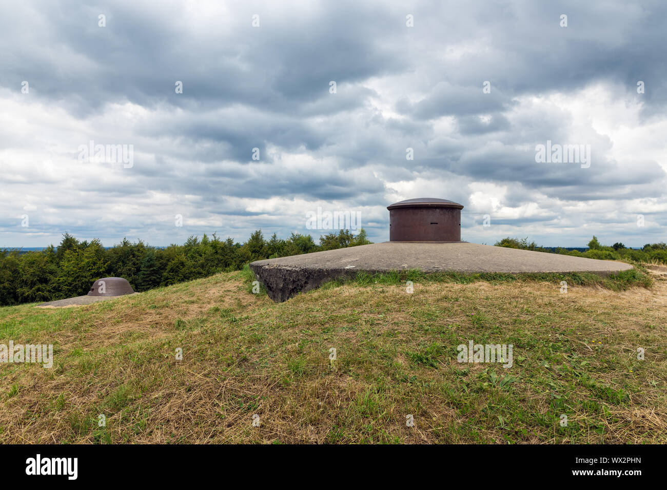 Concrete machine gun emplacement hi-res stock photography and images ...
