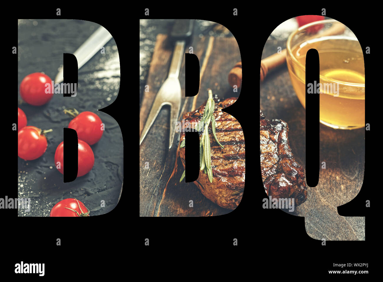 BBQ, Abbreviation, barbecue, font, design, transparency, food BB Stock ...