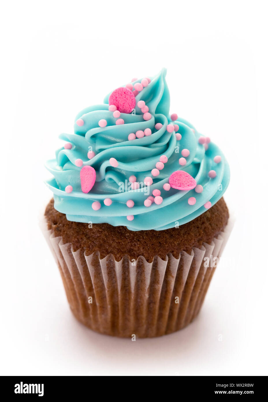 Pink And Blue Cupcakes