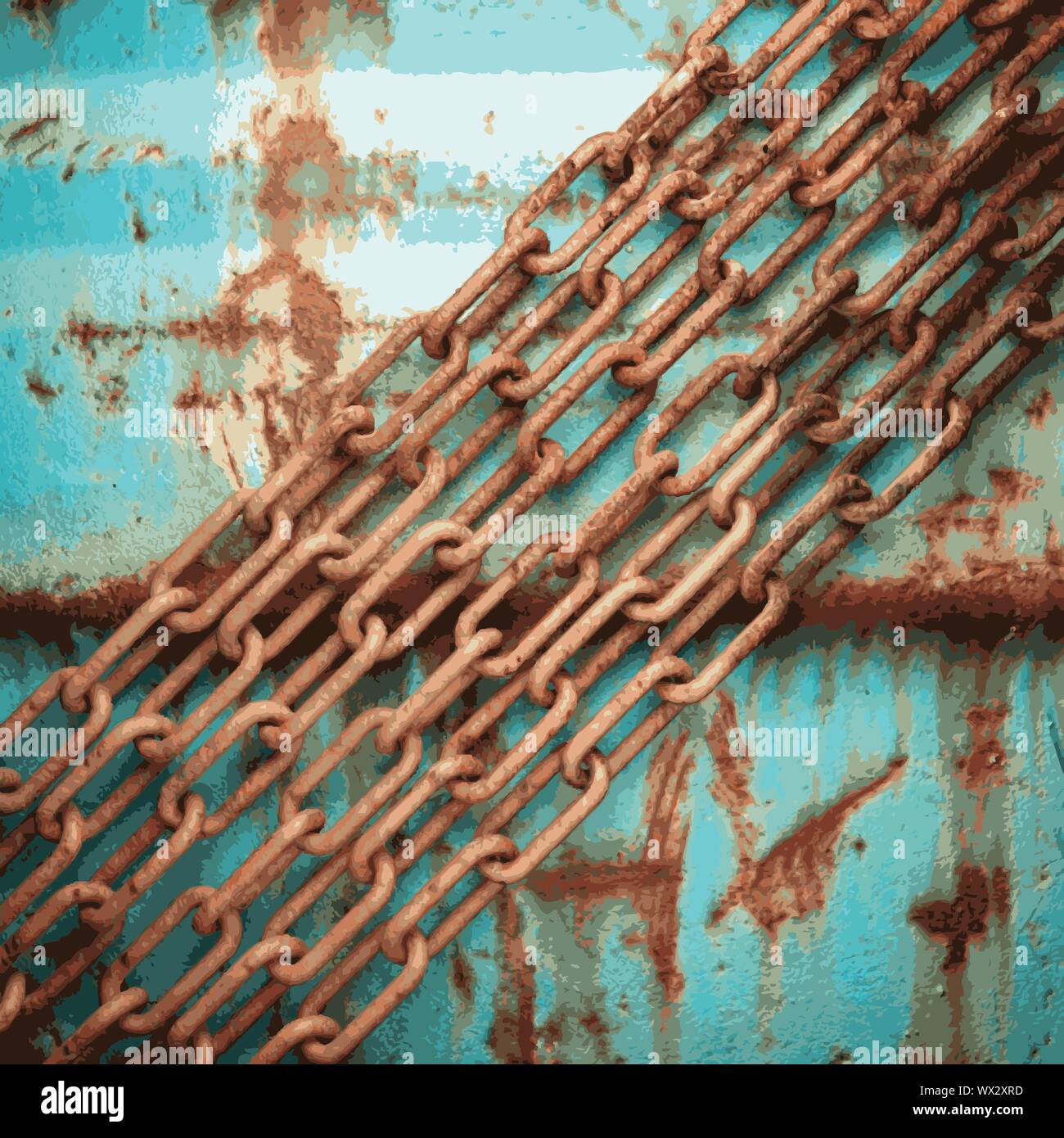 Grunge rust metal surface Stock Vector Images - Alamy