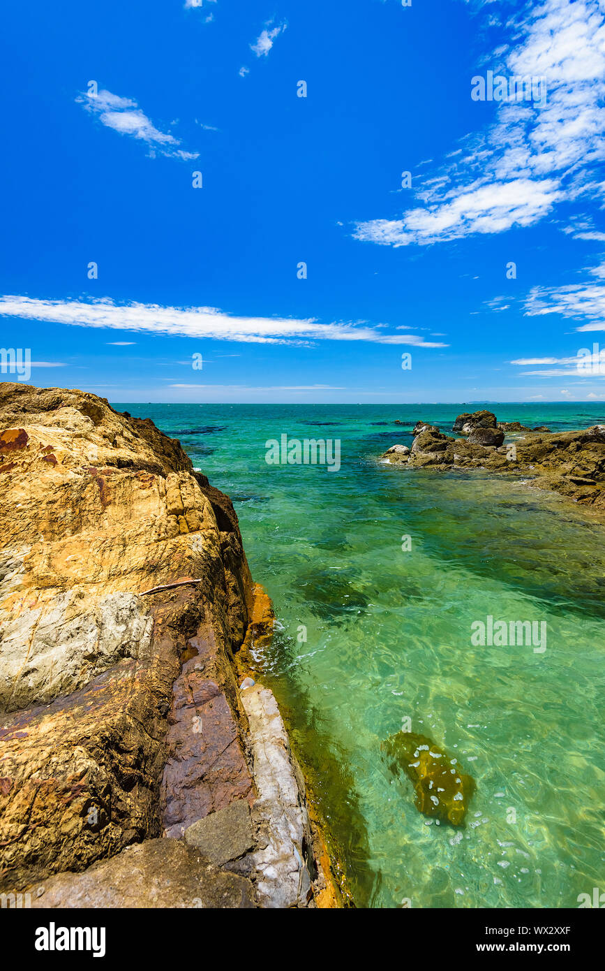 Rock seaside boulders hi-res stock photography and images - Alamy