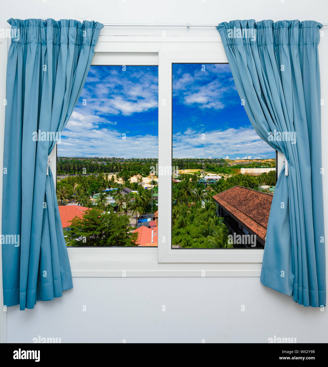 window view resort tropics Stock Photo - Alamy